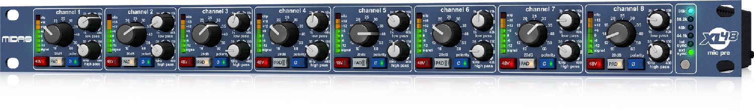 MIDAS XL48 - купить в Музторге недорого: микрофонные предусилители, цены