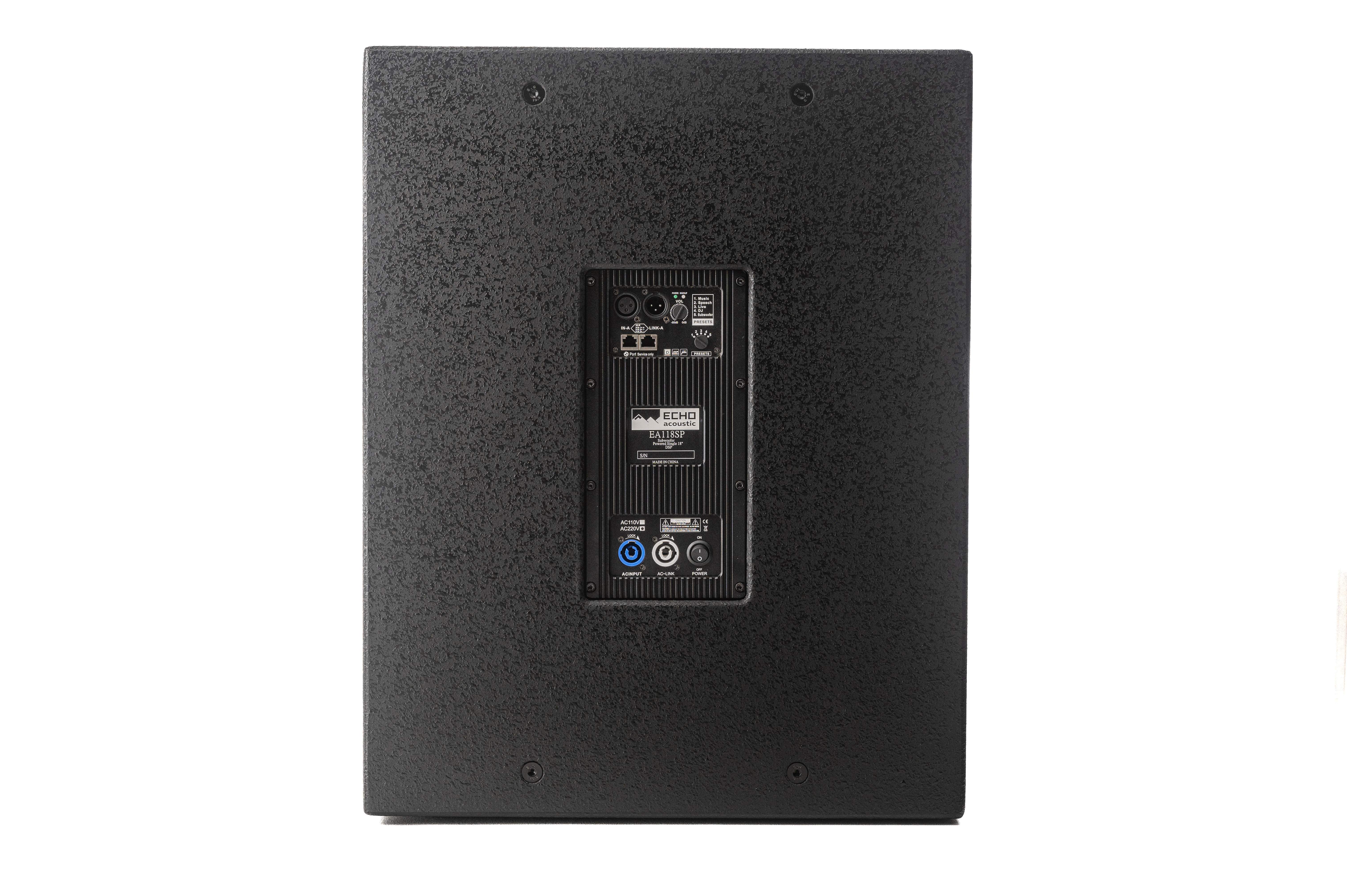 Echo Acoustic EA118SP - купить в Музторге недорого: сабвуферы, цены