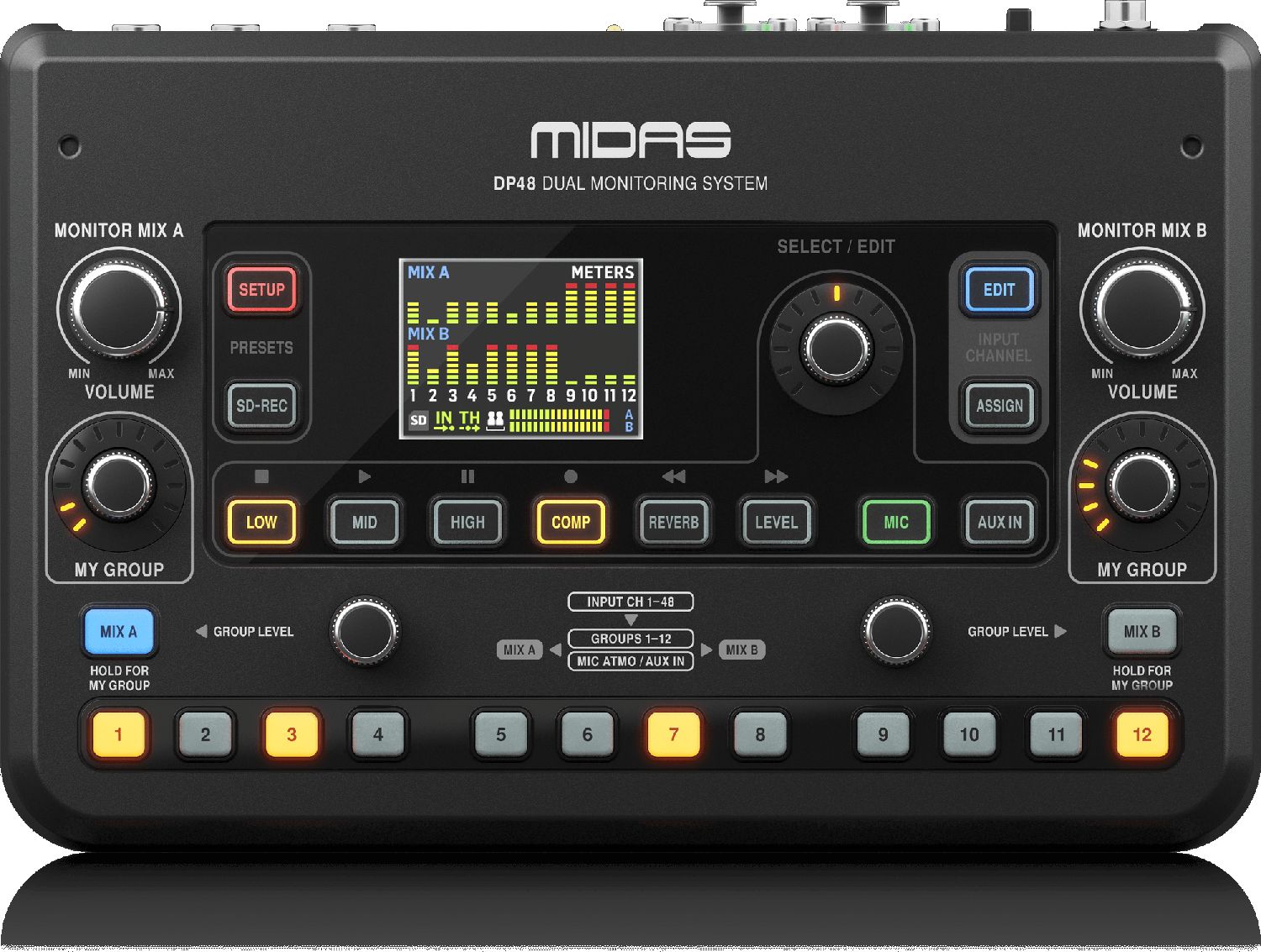 MIDAS DP48 - купить в Музторге недорого: цифровые микшерные пульты, цены