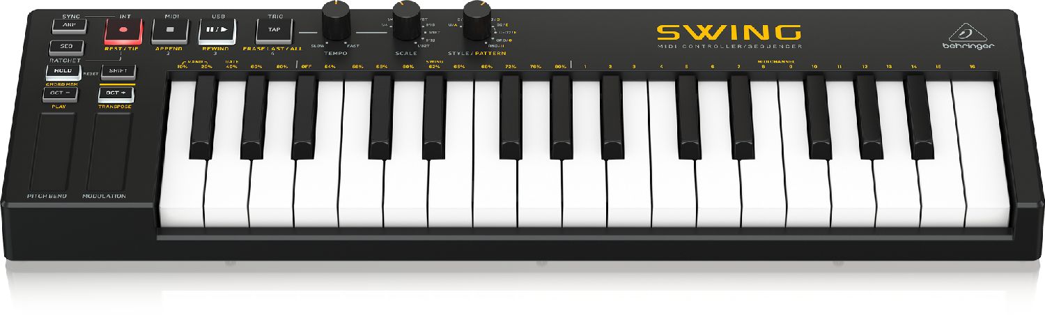 BEHRINGER SWING - купить в Музторге недорого: midi-клавиатуры, цены