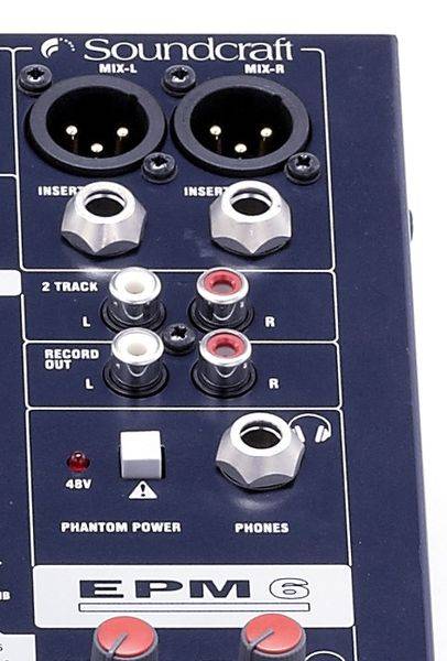 Soundcraft EPM6 - купить в Музторге недорого: аналоговые микшерные ...