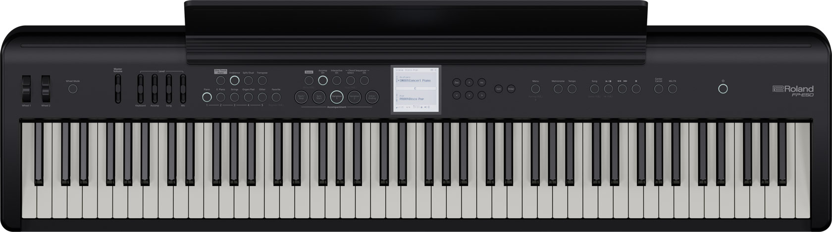 ROLAND FP-E50-BK - купить в Музторге недорого: компактные цифровые пианино, цены