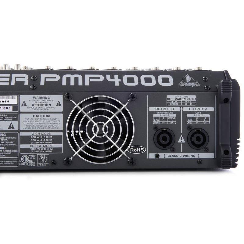 BEHRINGER PMP4000 - купить в Музторге недорого: аналоговые микшерные ...