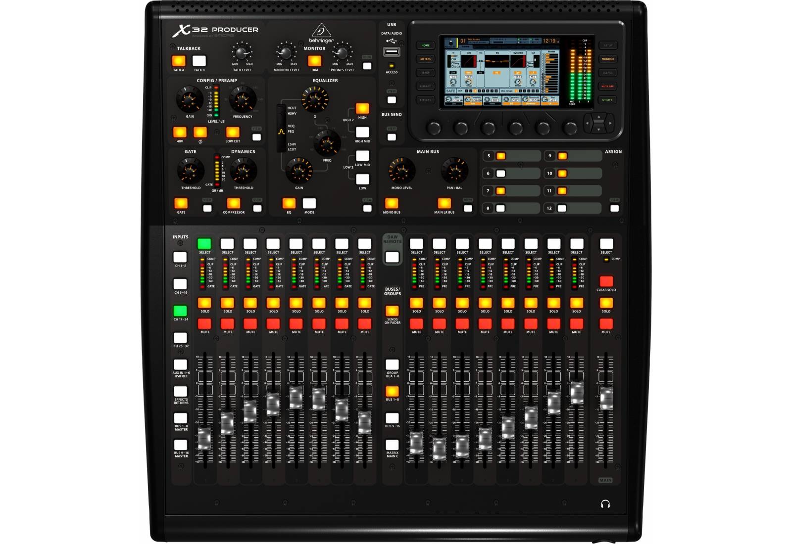 BEHRINGER X32 PRODUCER - купить в Музторге недорого: цифровые микшерные ...