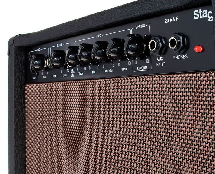 Stagg 20 AA R - купить в Музторге недорого: комбоусилители для ...