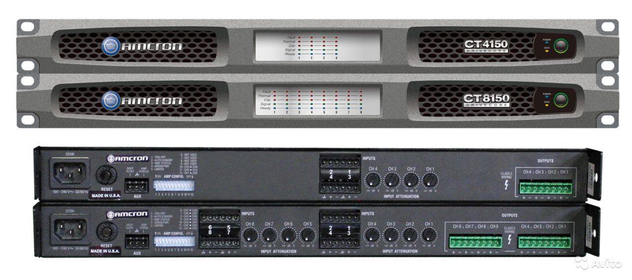 Crown CT8150 - купить в Музторге недорого: инсталляционные усилители мощности, цены