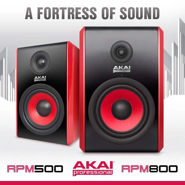 Akai Pro представляет студийные контрольные мониторы RPM500 и RPM800 ...