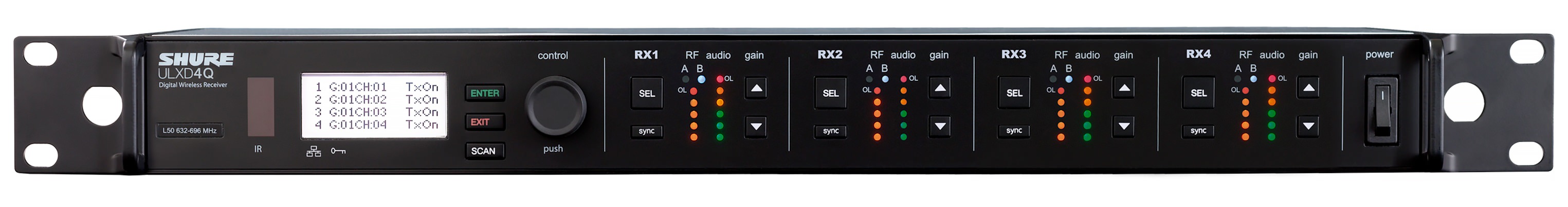 SHURE ULXD4QE G51 - купить в Музторге недорого: передатчики и приемники ...