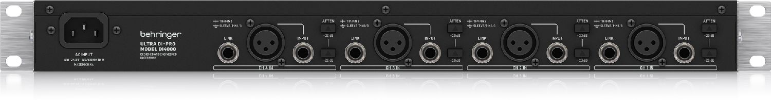BEHRINGER ULTRA-DI PRO DI4000 V2 - купить в Музторге недорого: ди-боксы ...