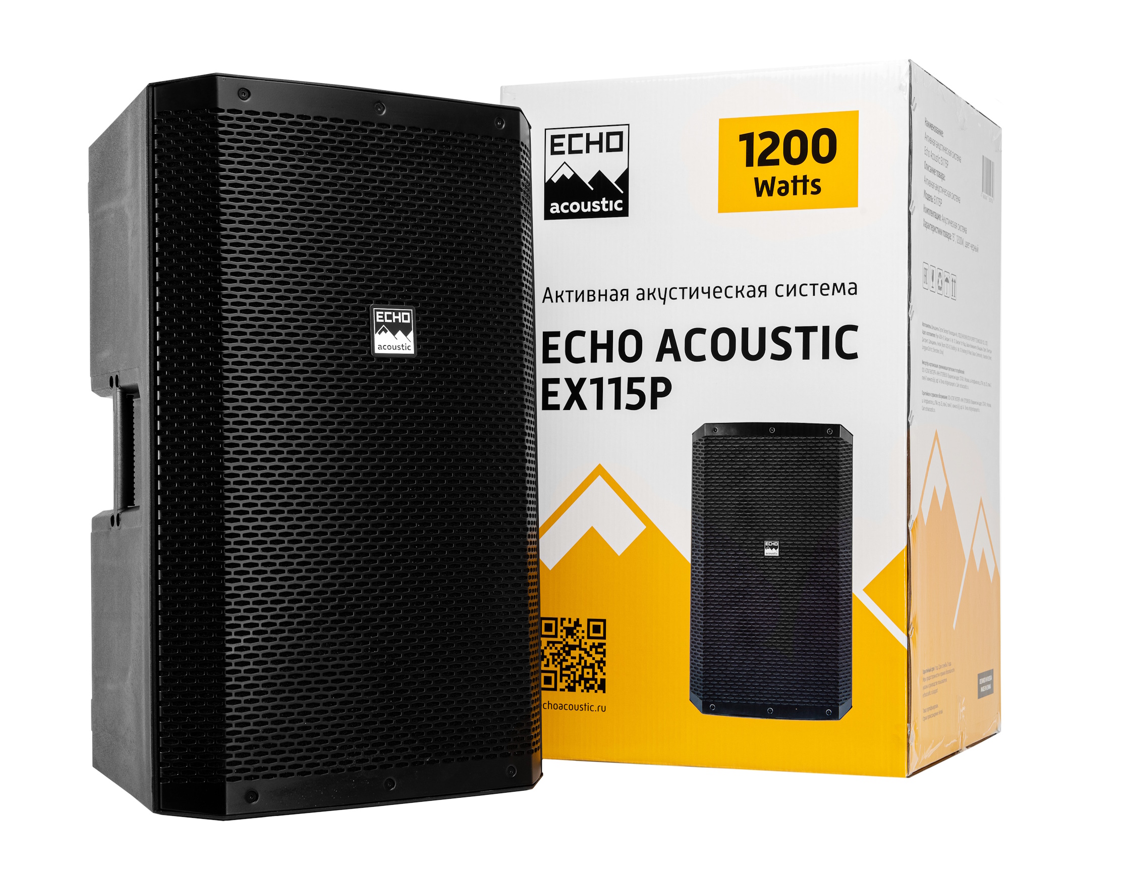 Echo Acoustic EX115P - купить в Музторге недорого: активные акустические системы, цены