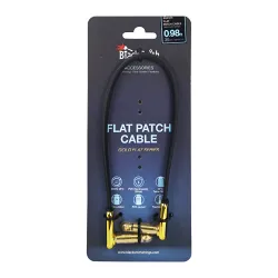 BLACKSMITH Patch Cable Gold Flat 0.98ft GSFPC-30 - купить в Музторге ...